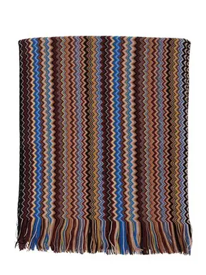 Missoni Zigzag Fringed Scarf - Multi