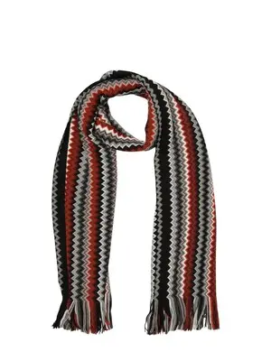 Missoni Zigzag Knit Scarf - Multi