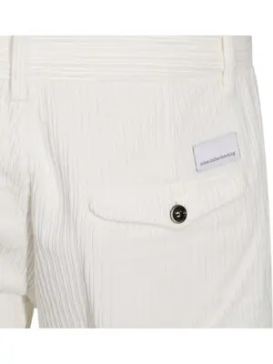 NINE:INTHE:MORNING Textured Straight-leg Pants