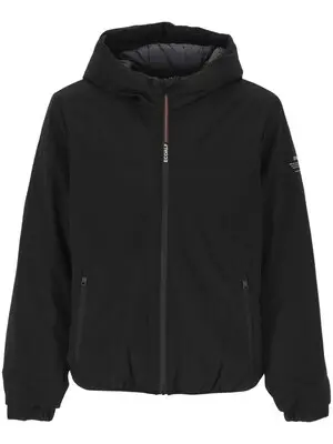 ECOALF Cartes Hooded Logo-print Jacket