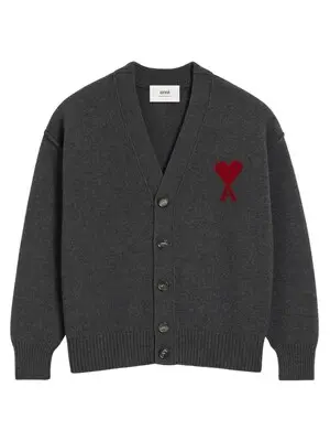 AMI Paris De Coeur Cardigan