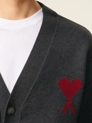 AMI Paris De Coeur Cardigan
