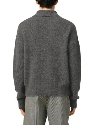 AMI Paris Wool Polo Shirt