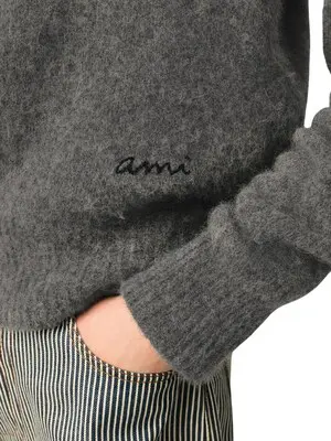 AMI Paris Wool Polo Shirt