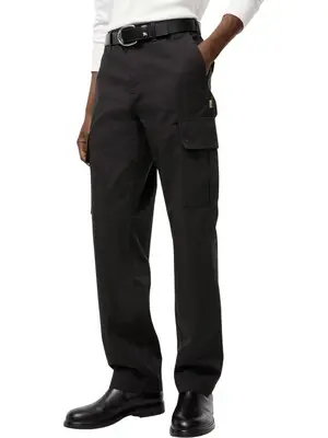 Burberry Cotton Cargo Trousers