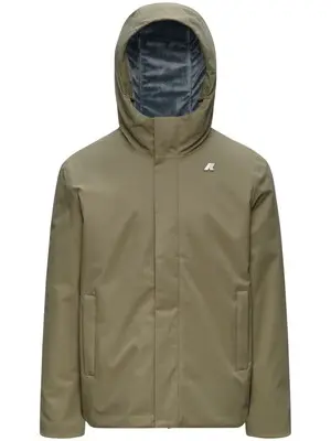 K-WAY Jacko Twill Marmotta Jacket - Green