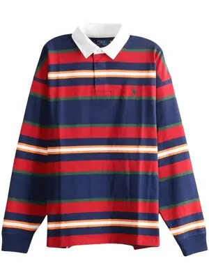 Polo Ralph Lauren Striped Long-sleeve Polo Shirt - Multi