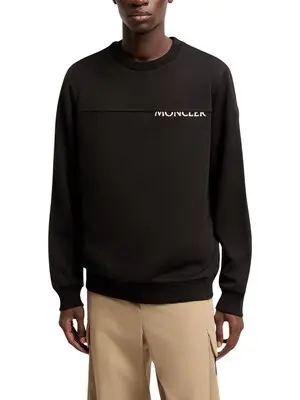 Moncler Logo Cotton Sweatshirt