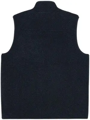 LES DEUX Patch Teddy Vest By - Blue