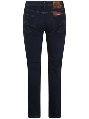 Jacob Cohen Logo-patch Slim-fit Jeans