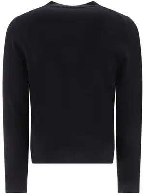 Comme Des Garçons V-neck Long-sleeved Cardigan Comme Des Gar