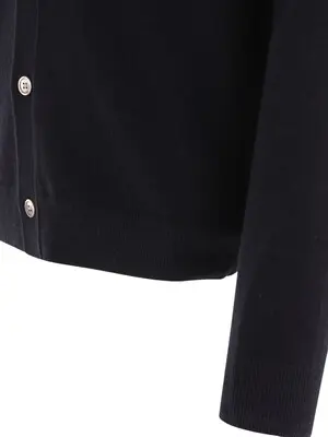 Comme Des Garçons V-neck Long-sleeved Cardigan Comme Des Gar