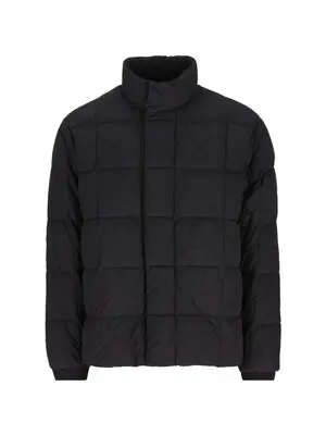 MASSIMO OSTI STUDIO Quilted High-neck Coat