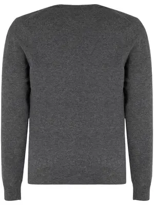 Comme Des Garçons V-neck Wool Sweater