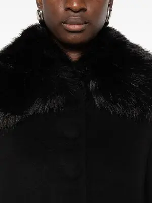 SELF-PORTRAIT Faux-fur Trim Jacket
