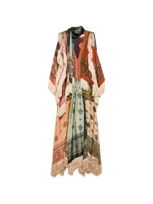 Zimmermann Valiant Printed Silk Dress