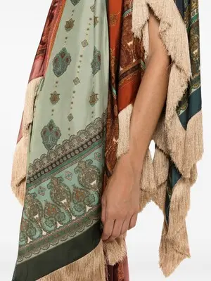 Zimmermann Valiant Printed Silk Dress