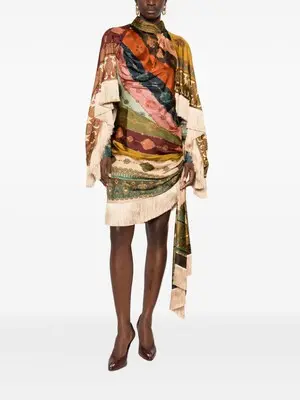 Zimmermann Valiant Silk Mini Dress