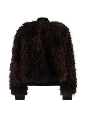 Sacai Faux-fur Bomber Jacket