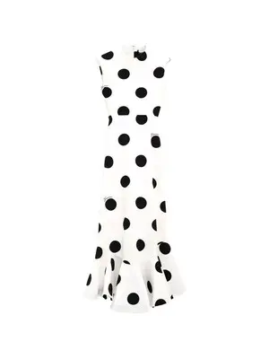 Jacquemus Palmier Midi Dress - White
