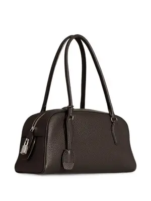 THE ROW India Small Leather Shoulder Bag - Brown