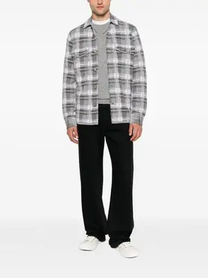 Guest In Residence Cashmere Checked Shirt