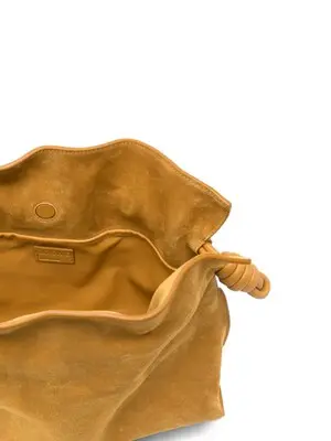 Loewe Flamenco Medium Nabuk Leather Clutch