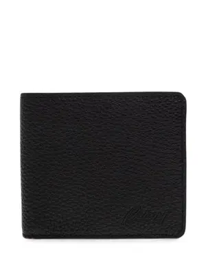 Brioni Leather Classic Wallet - Black