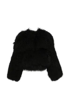 Attico Cropped Bomber Jacket