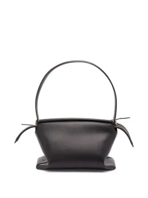 Loewe Whisker Small Leather Shoulder Bag - Black