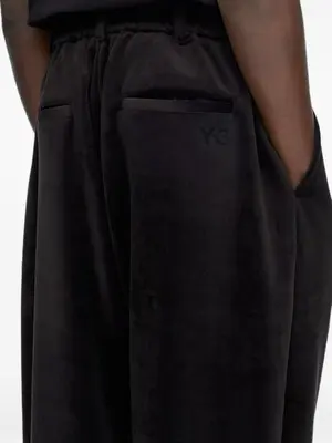 Y3 Velvet Trackpants