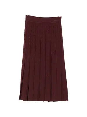 Tory Burch Pleated Long Skirt By