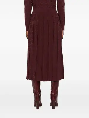 Tory Burch Pleated Long Skirt By