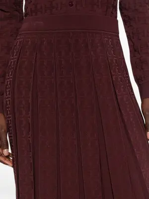 Tory Burch Pleated Long Skirt By