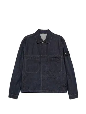 Stone Island Cotton Jacket By - Blue