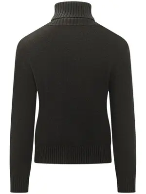 AMI Paris High Neck Knitted Jumper