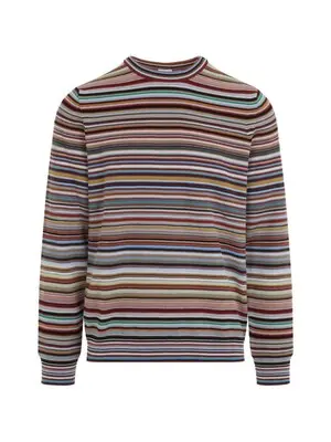 Paul Smith Cotton Crewneck Sweater - Multi
