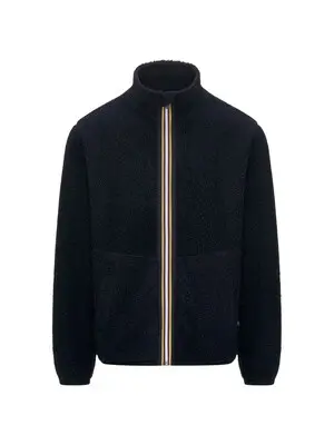 K-WAY Pascal Sherpa Polar Double Fleece - Blue