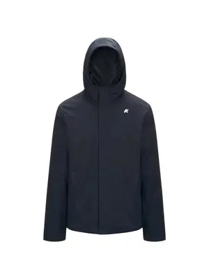 K-WAY Jacko Twill Marmotta Jacket - Blue