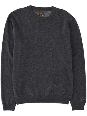 Woolrich Classic Crew Neck Knitted Sweater - Grey