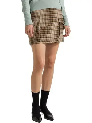 Seventy Mini Skirt With Pockets By
