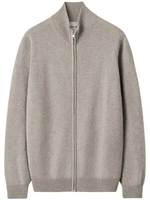 Soft Goat Full Zip Cardigan By
