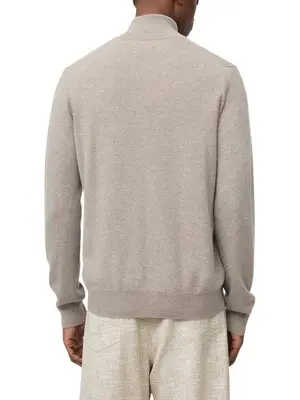 Soft Goat Full Zip Cardigan By