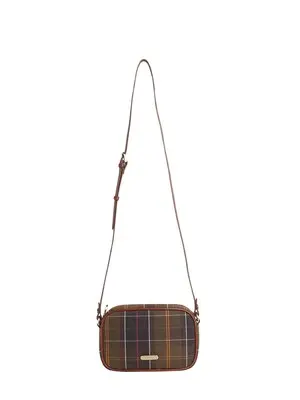 Barbour Daphne Mini Tartan Crossbody Bag - Green
