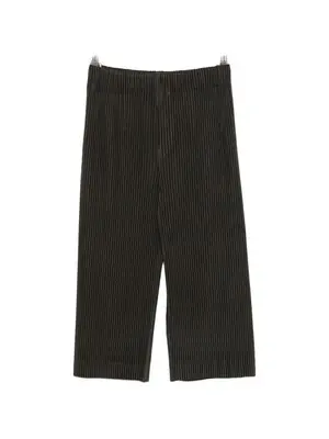 Issey Miyake Pleated Trousers - Brown