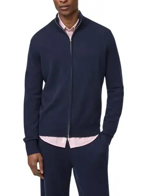 Soft Goat Full Zip Cashmere Cardigan
