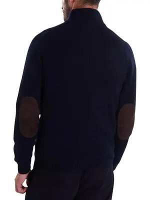 Barbour Wool Zip Through Sweather