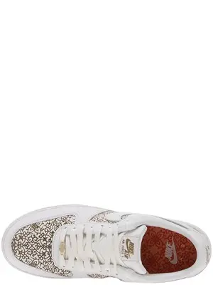 Nike Force 1 '07 Lv8 Arabesque-printed Low-top Sneakers - Brown