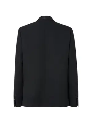 Fendi Wool Single-breasted Blazer Jacket