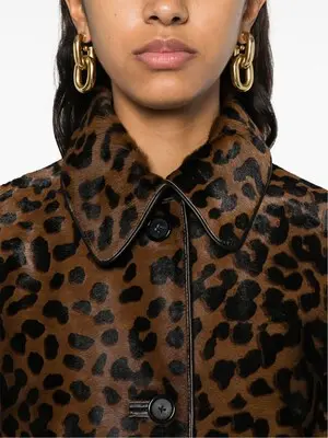 TOTEME Leather Coat